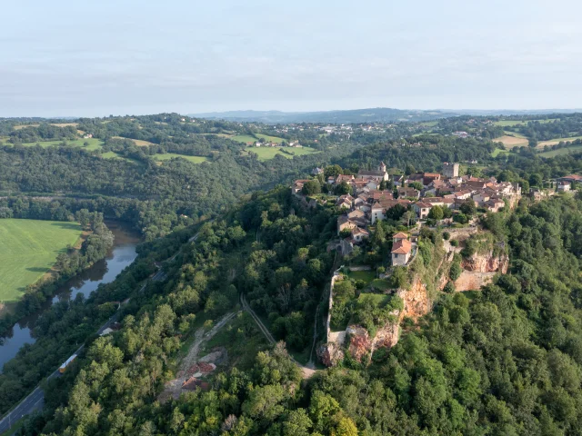 Capdenac le Haut, un des plus beaux villages de France